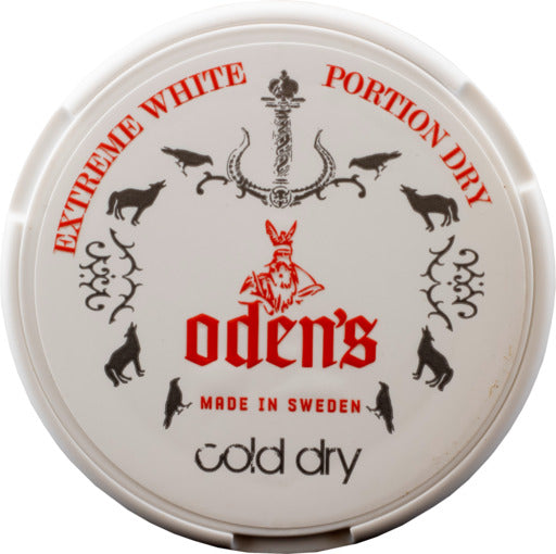 Odens Cold Extreme White Dry Portion Snus online kaufen– tabakino