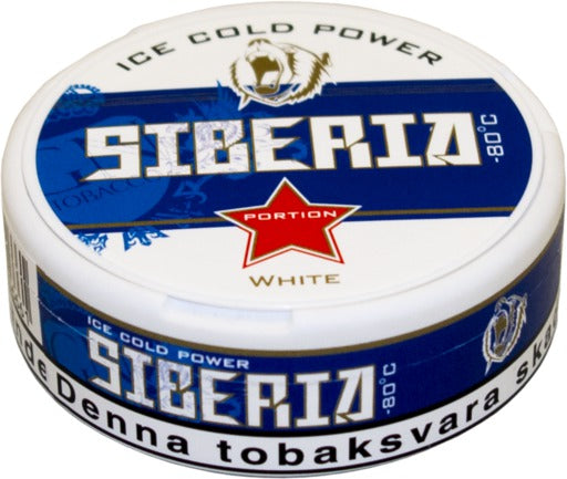 Siberia 80°C White Portion Snus online kaufen– tabakino